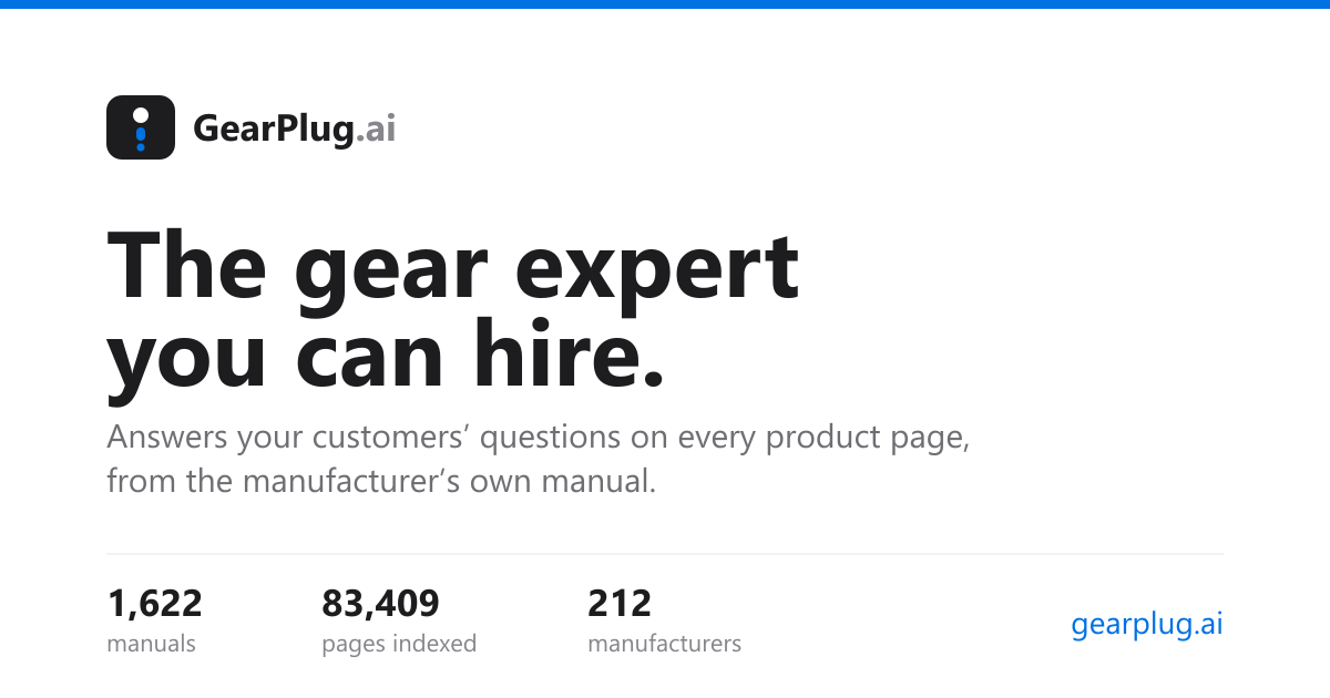 GearPlug - AI-Powered Studio Gear Manager for Music Producers